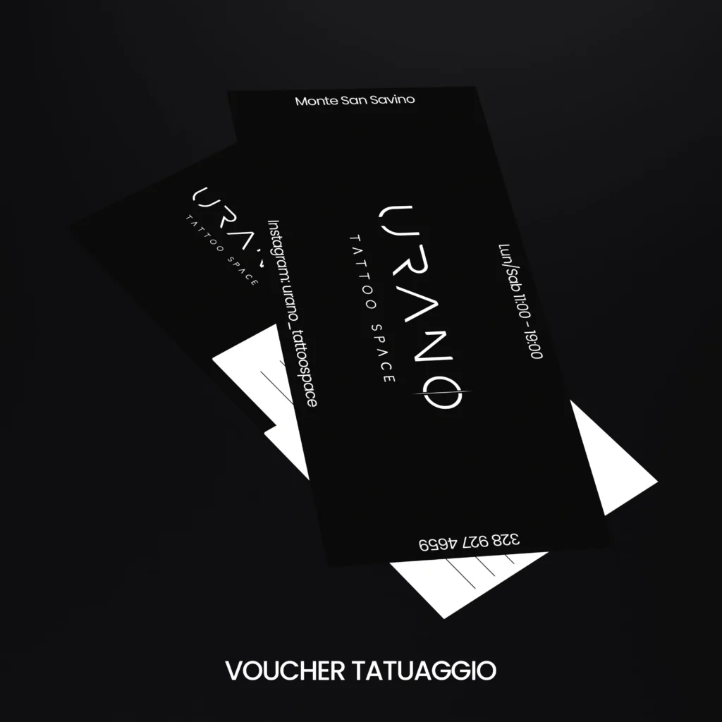 Voucher Tatuaggio - Urano Tattoo Space